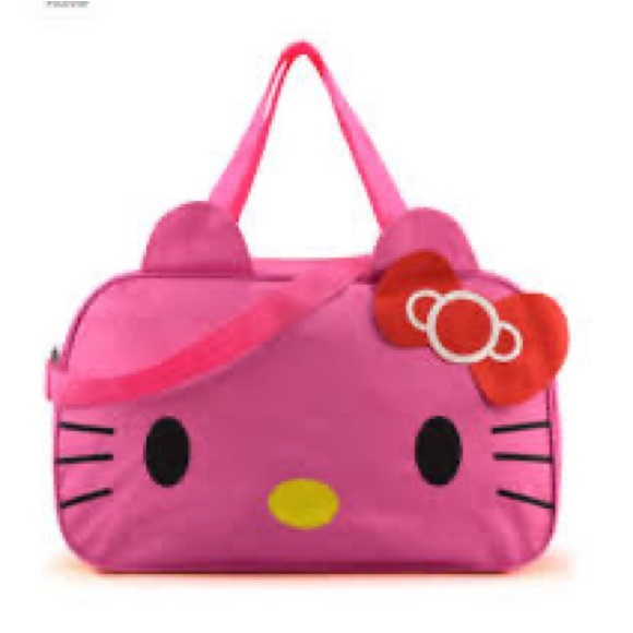 Bags | Hello Kitty Cute Tote Gym Bag Duffel Bag | Poshmark